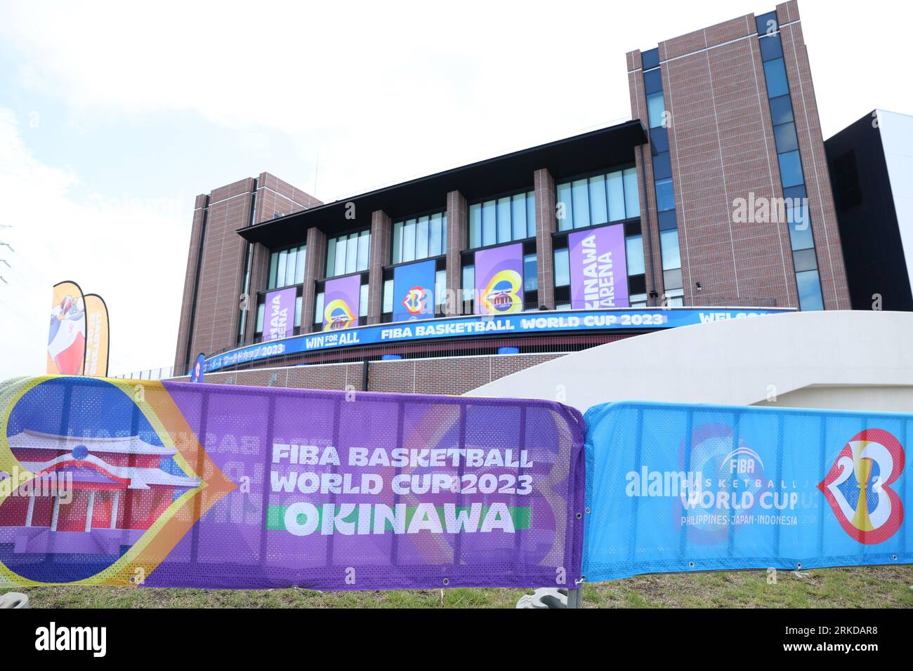 Okinawa Arena, Okinawa, Japan. 25th Aug, 2023. General view of Okinawa Arena, AUGUST 25, 2023 ...