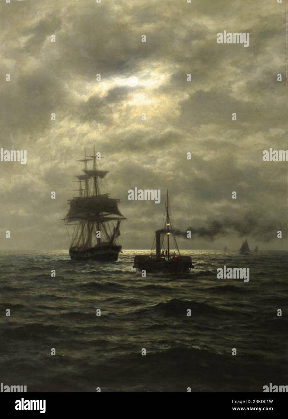 Old three master hi-res stock photography and images - Alamy