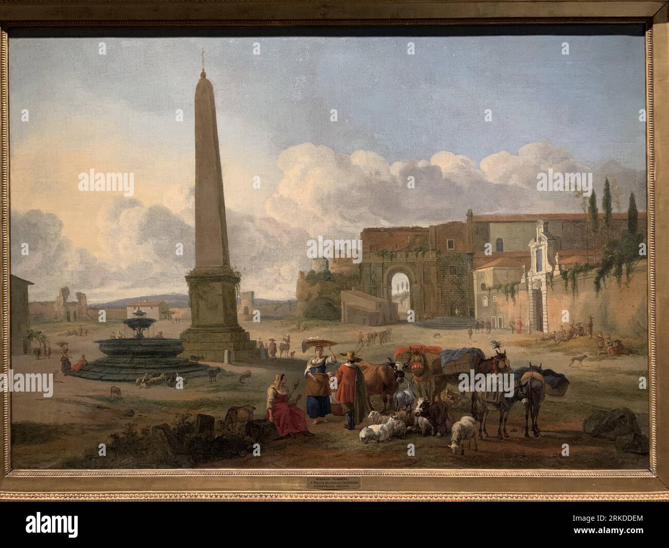 Roman populace on the piazza del popolo hi-res stock photography and ...