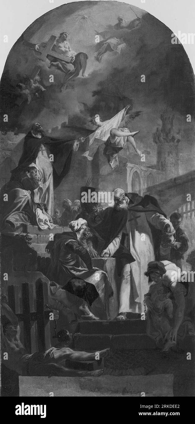 St. John of Matha and St. Felix of Valois Ransoming Christian Slaves ...