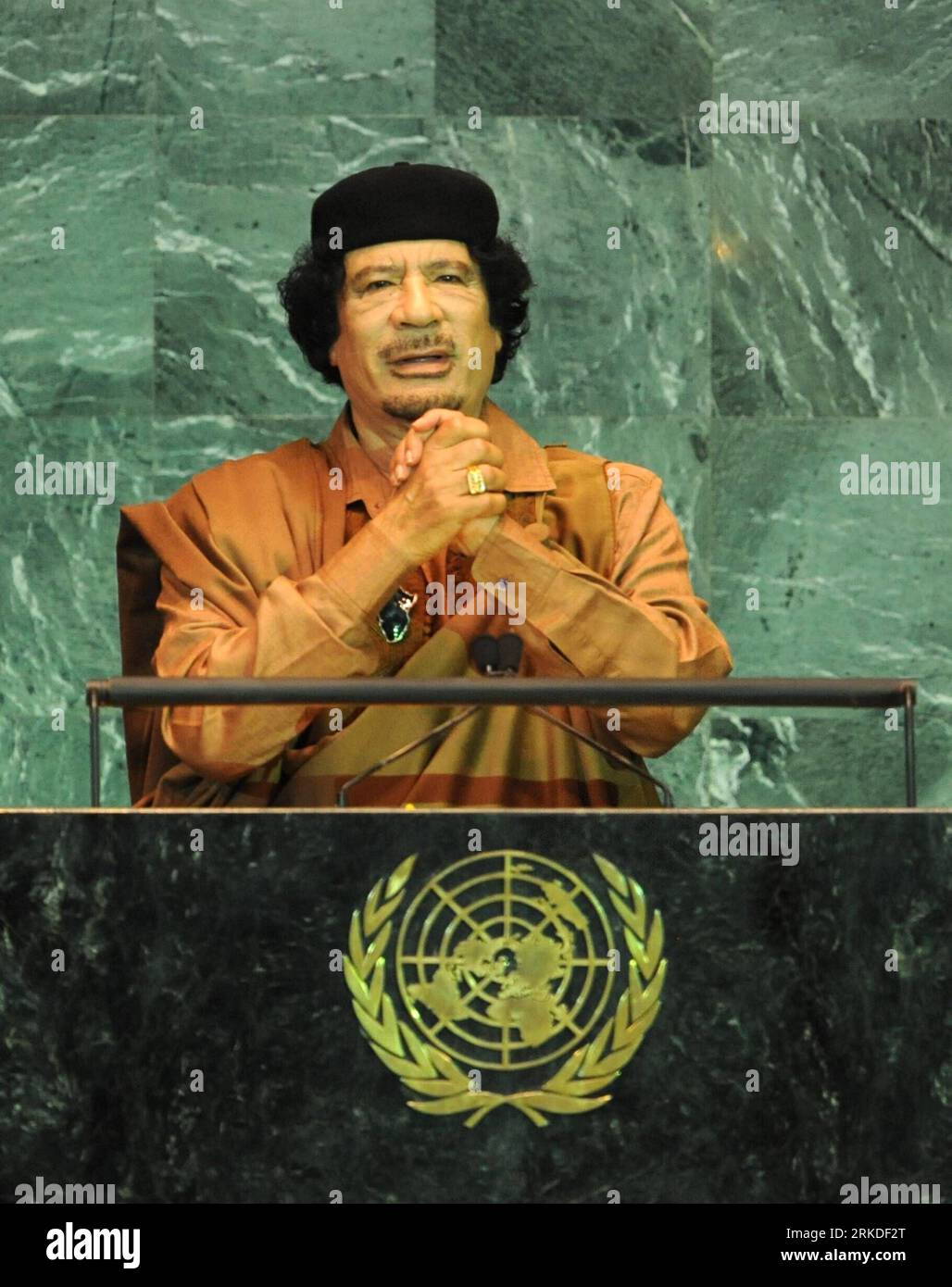 Al gaddafi leave hi-res stock photography and images - Alamy