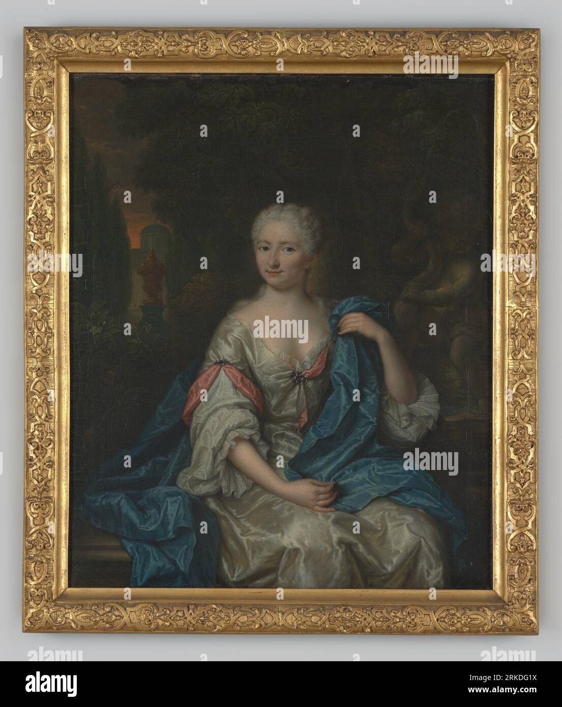 Portrait of Jacoba Maria van Wassenaer van Duvenvoorde (1709-1771) 1733 ...