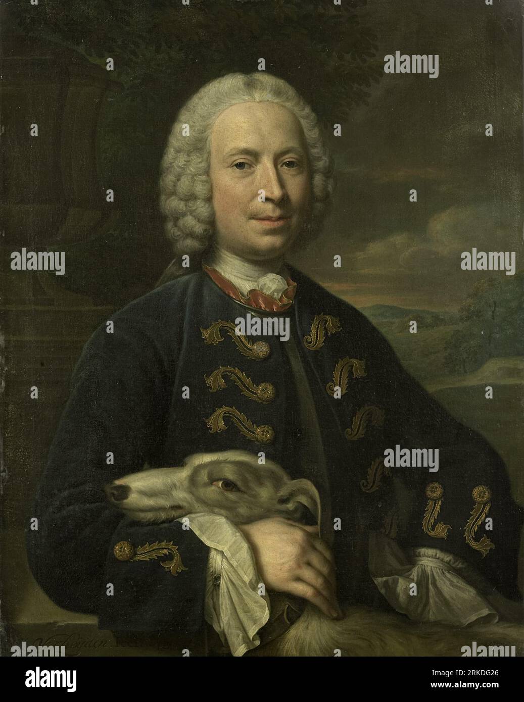 Portrait of Coenraad van Heemskerck, Count of the Holy Roman Empire ...