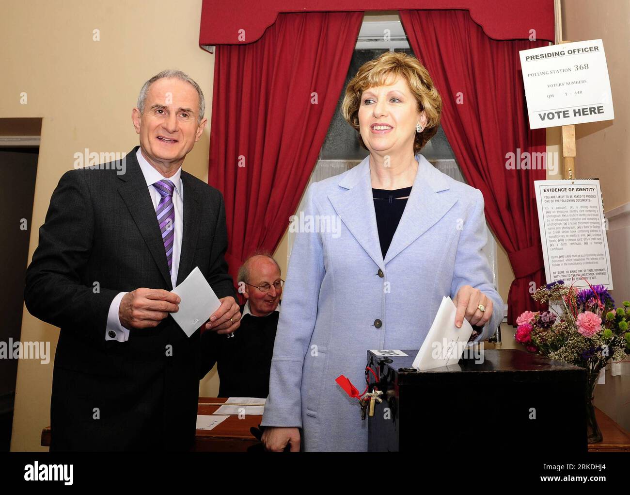 Husband martin mcaleese hi-res stock photography and images - Alamy