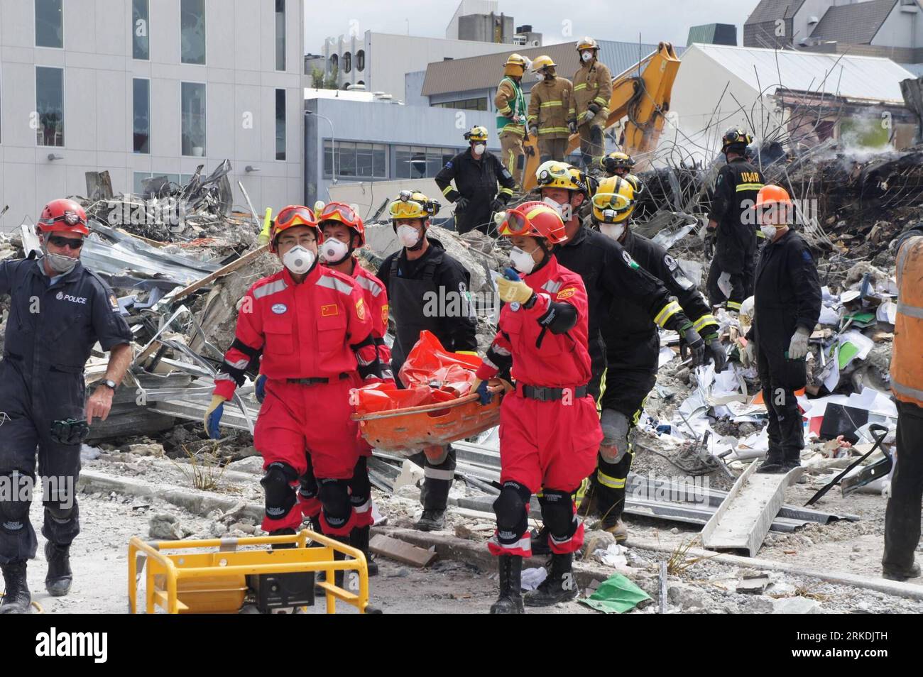 Christchurch earthquake 2011 ctv hi-res stock photography and images ...
