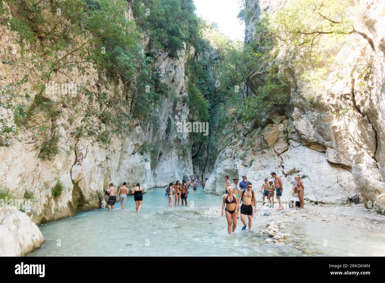 August 19th 2023 - Parga, Greece - Amazing natural scenery in the ...