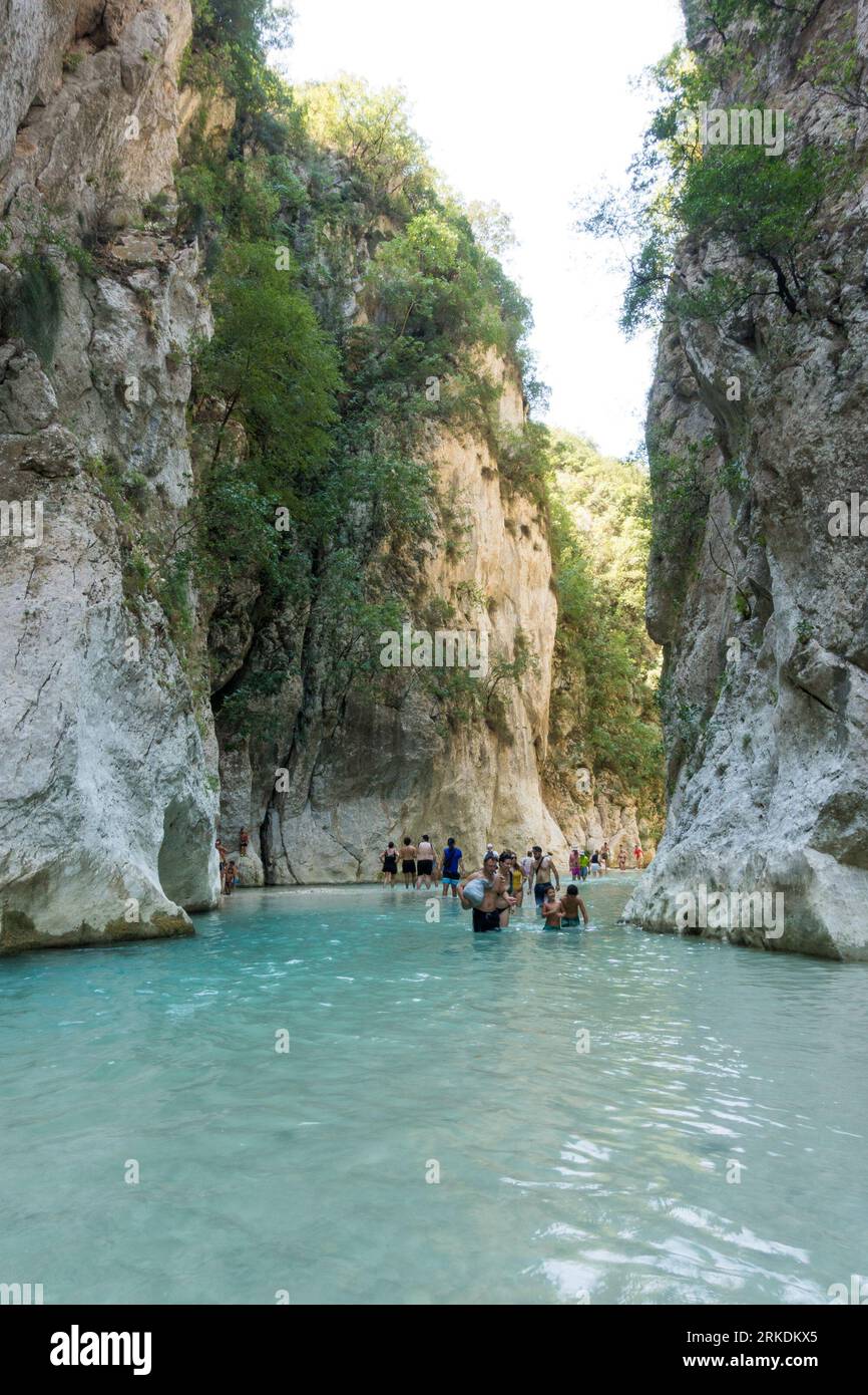 August 19th 2023 - Parga, Greece - Amazing natural scenery in the ...