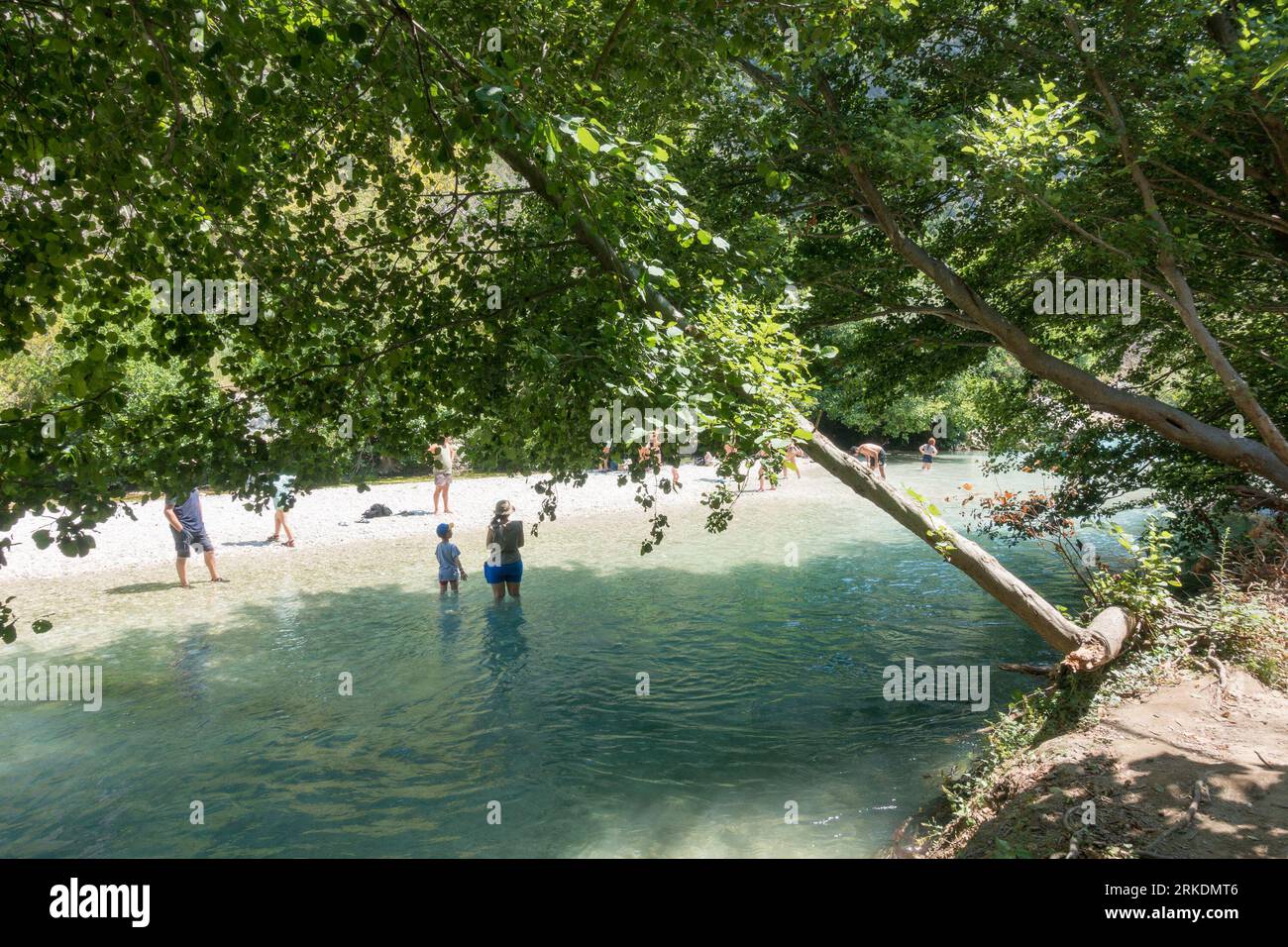 August 19th 2023 - Parga, Greece - Amazing natural scenery in the ...