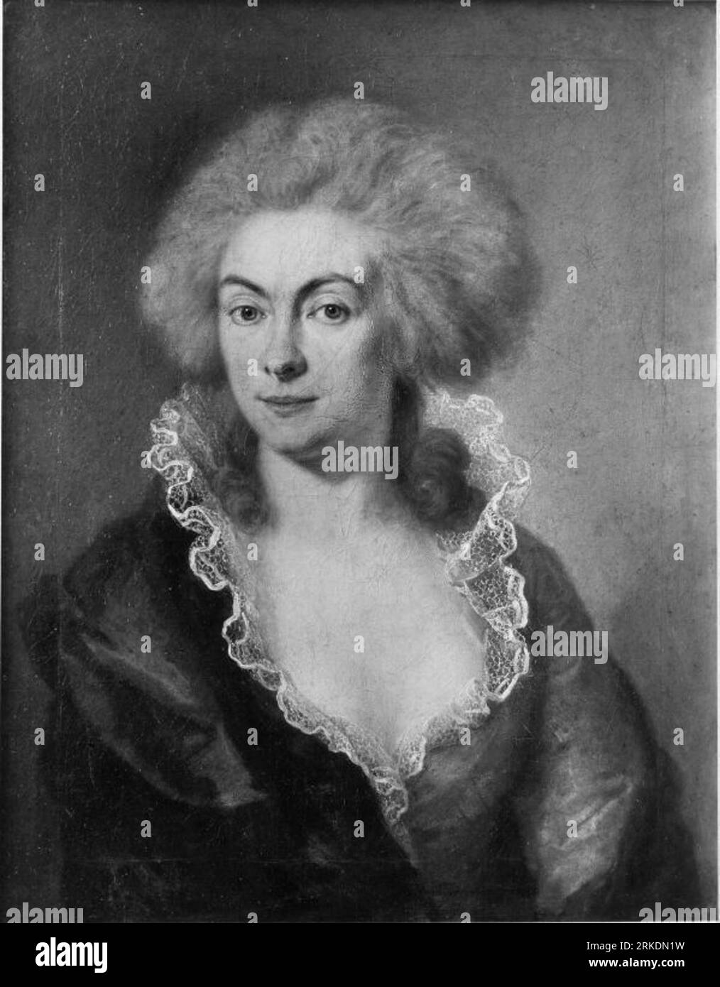 Maria Theresia von Larosée 1783 by Johann Georg Edlinger Stock Photo ...