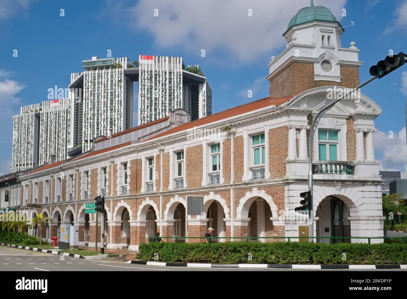 Singapore maxwell street hi-res stock photography and images - Alamy