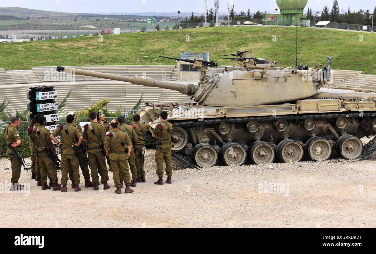 Tank israeli armored corps museum hi-res stock photography and images ...