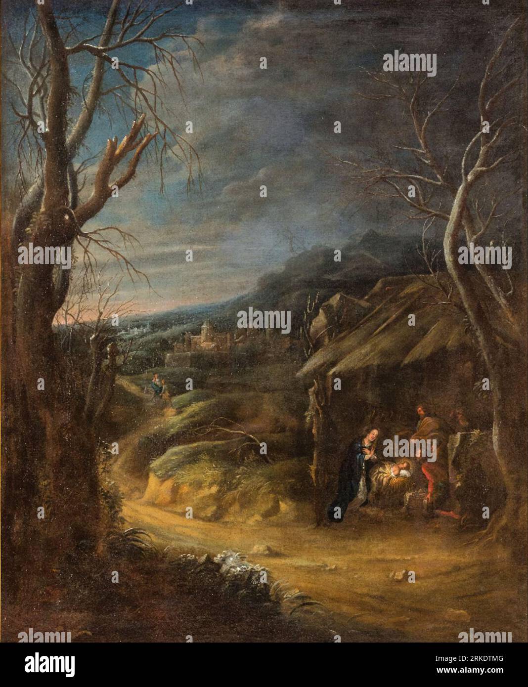 Nativity and the flight into egypt hi-res stock photography and images ...