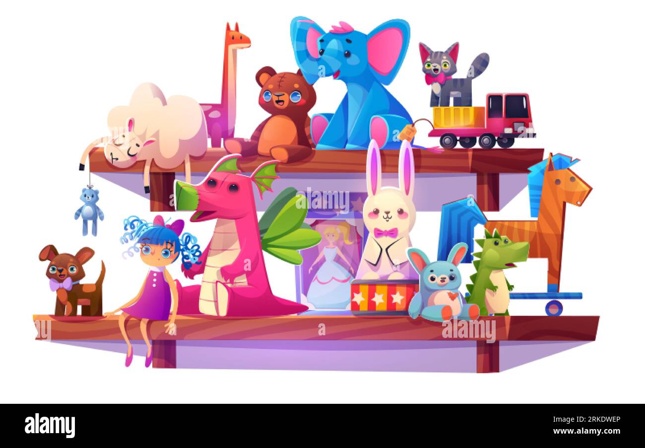 Cat plush toy Stock Vector Images - Alamy