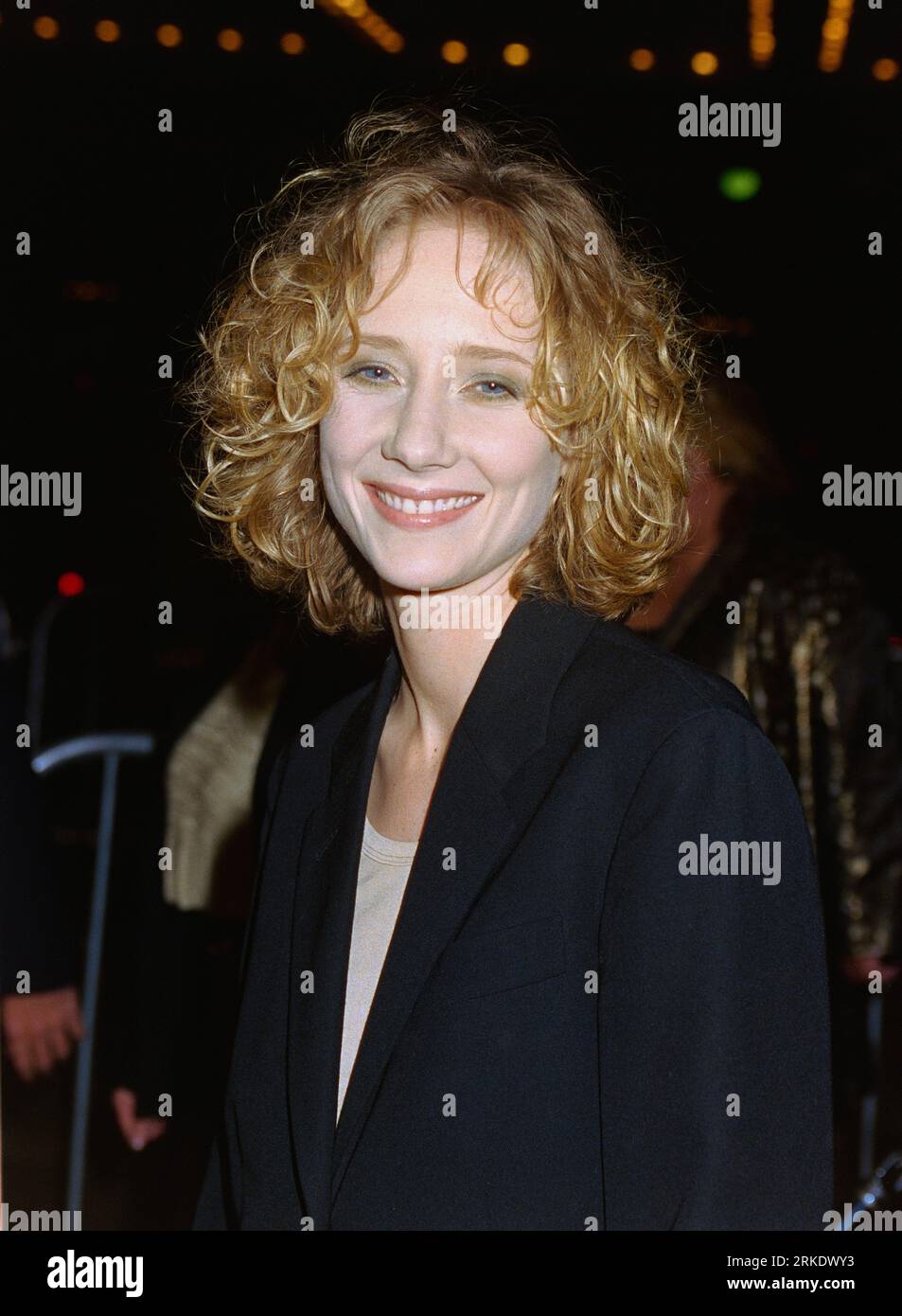 LOS ANGELES, CA. January 29, 1996: Actress Anne Heche at the premiere ...