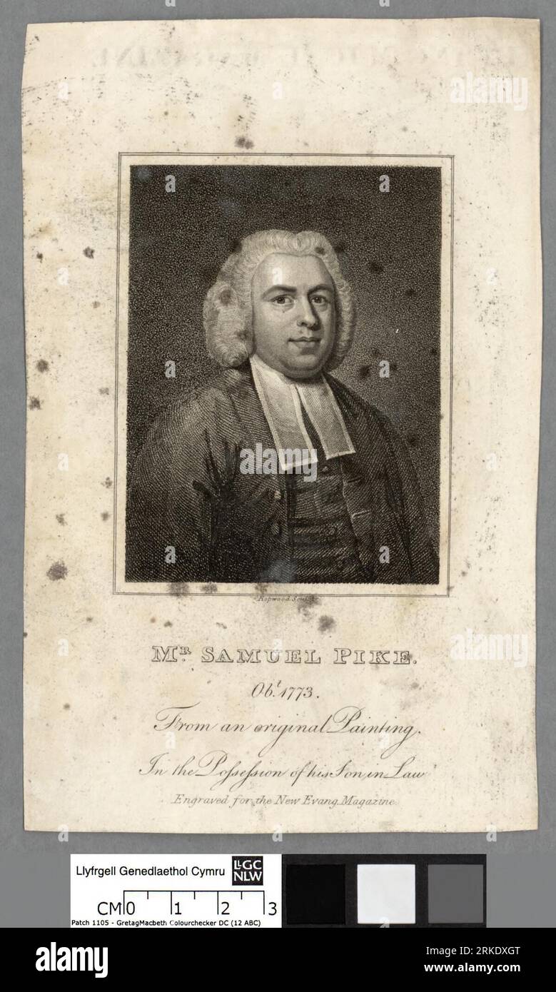 Samuel Pike before 1819 by James Hopwood the Elder Stock Photo - Alamy
