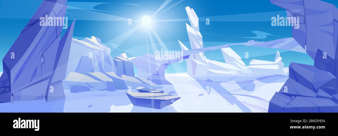 Iceland desert landscape Stock Vector Images - Alamy