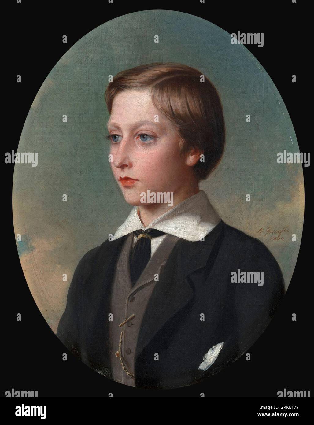 Prince Arthur, later Duke of Connaught (1850-1942) 1864 by Albert ...