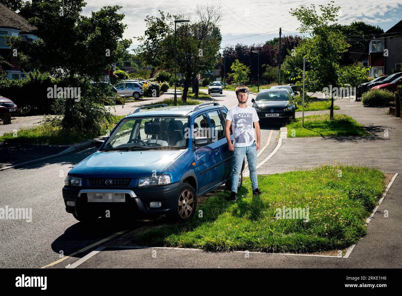 NUMBER PLATE PIXELATED BY PA PICTURE DESK Nicholas Stone, a 24 year-old ...