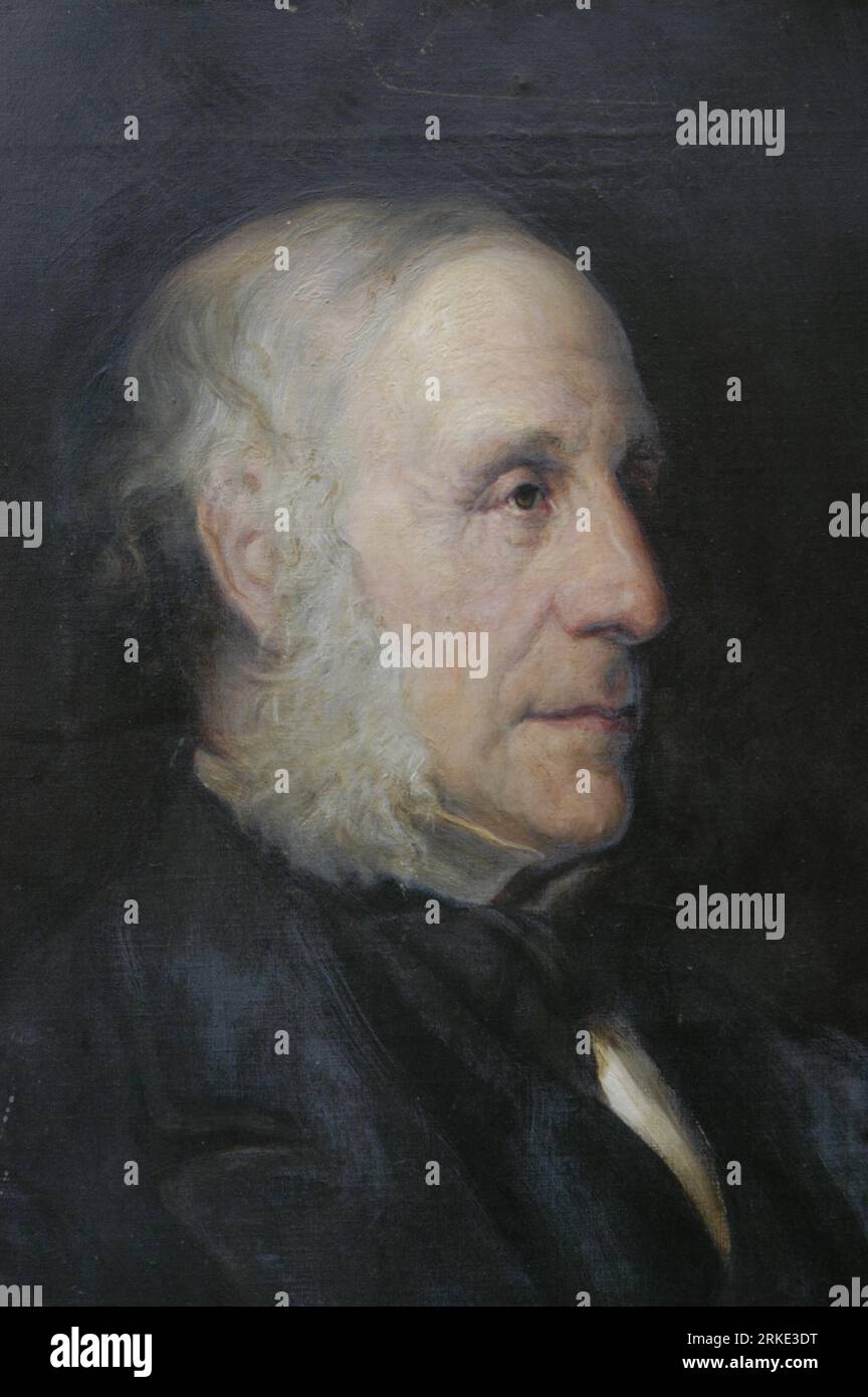 Portrait of William Fane De Salis 1880 by Walter William Ouless Stock ...