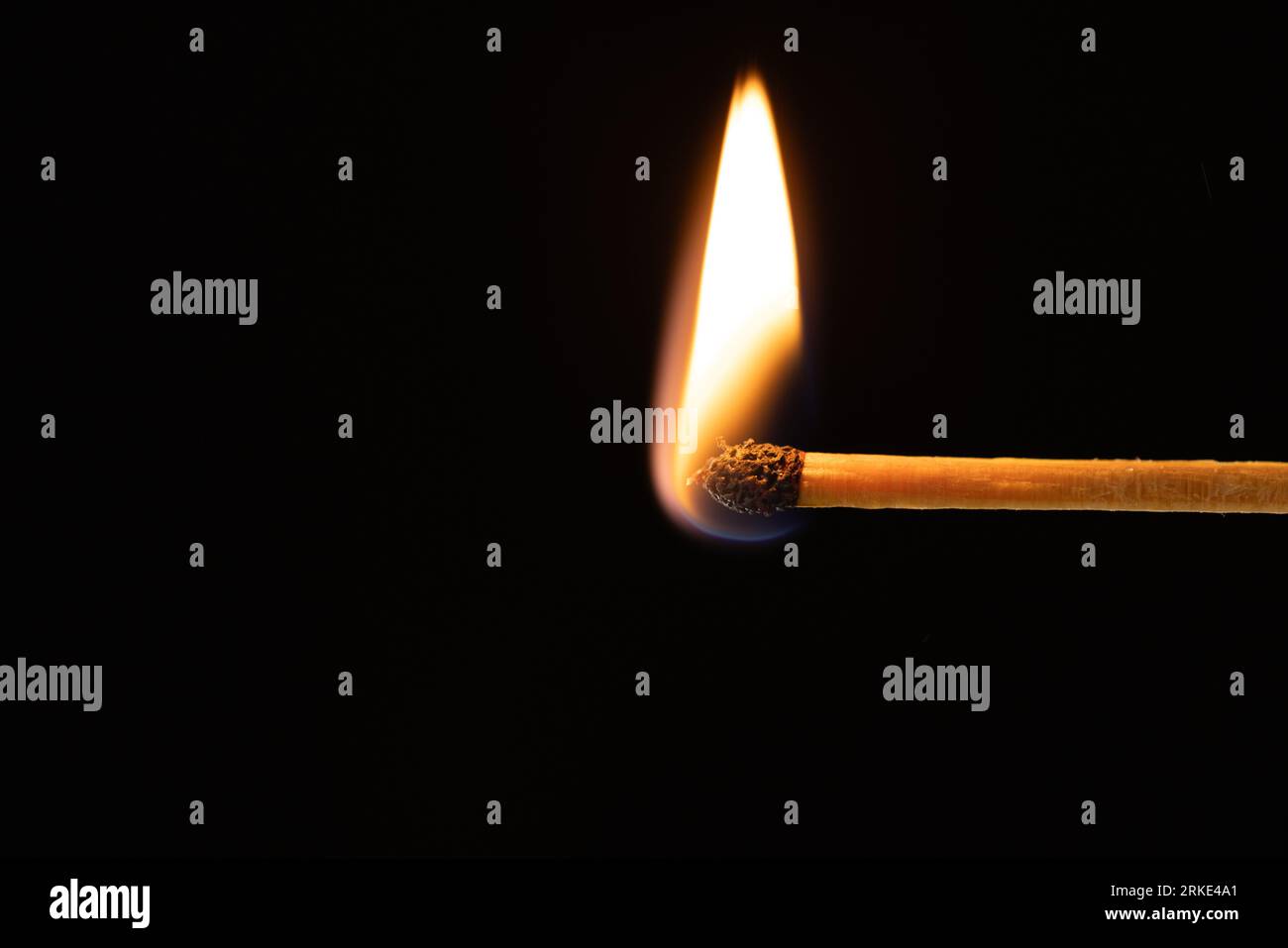 Lit match flame white background hi-res stock photography and images ...
