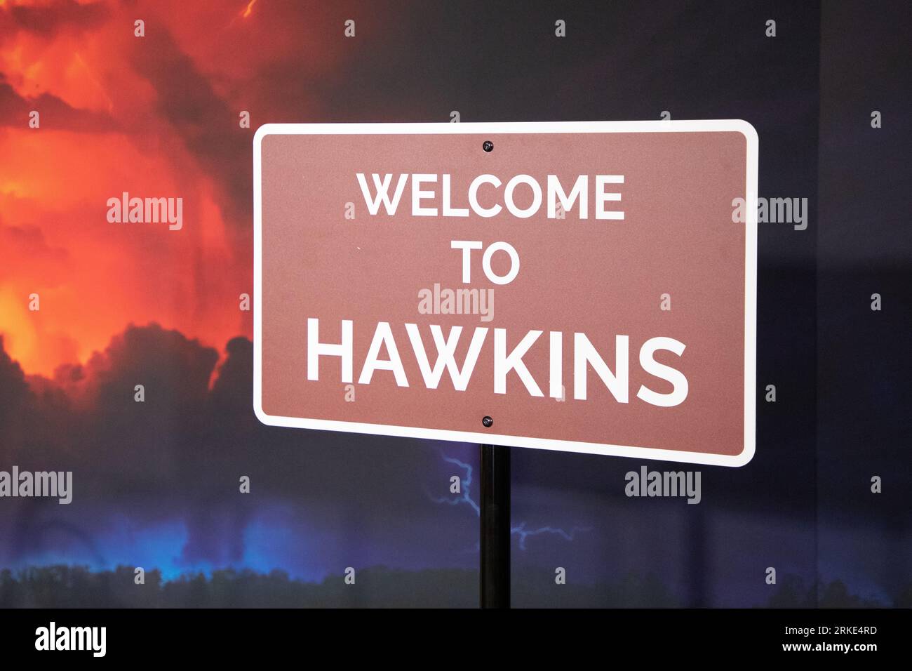 Stranger things logo hi-res stock photography and images - Alamy