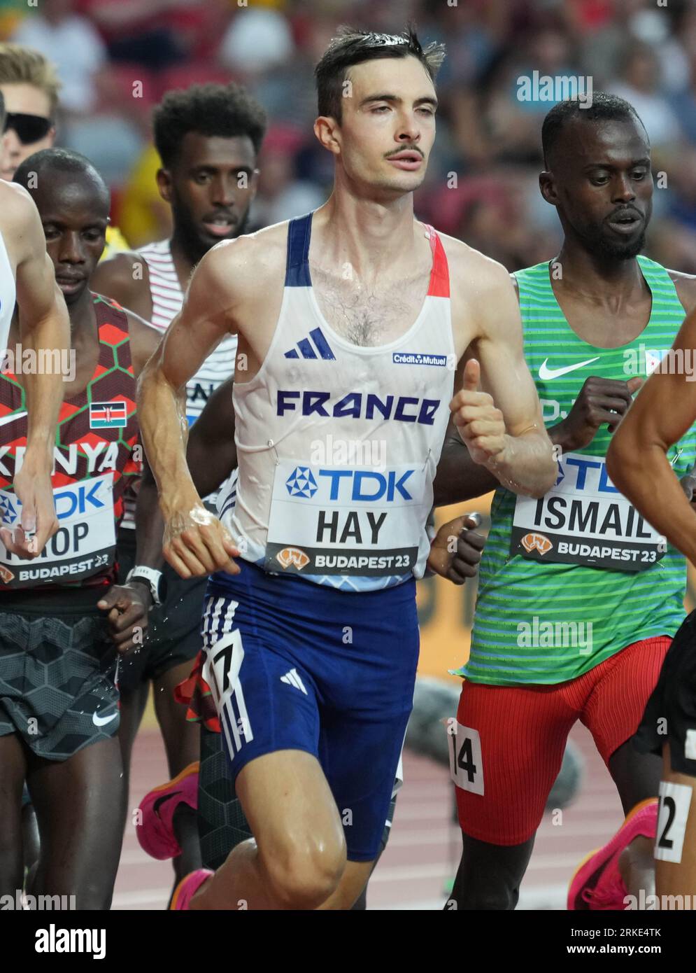 Hugo HAY of FRA 2 5000 METRES MEN during the World Athletics ...