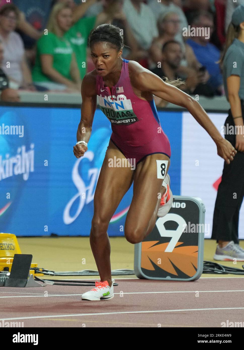 Gabrielle THOMAS of USA Semi - Final Heat 1 200 METRES WOMEN during the ...
