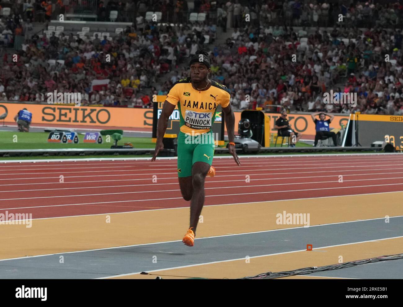 Wayne PINNOCK of JAM Final LONG JUMP MEN during the World Athletics ...