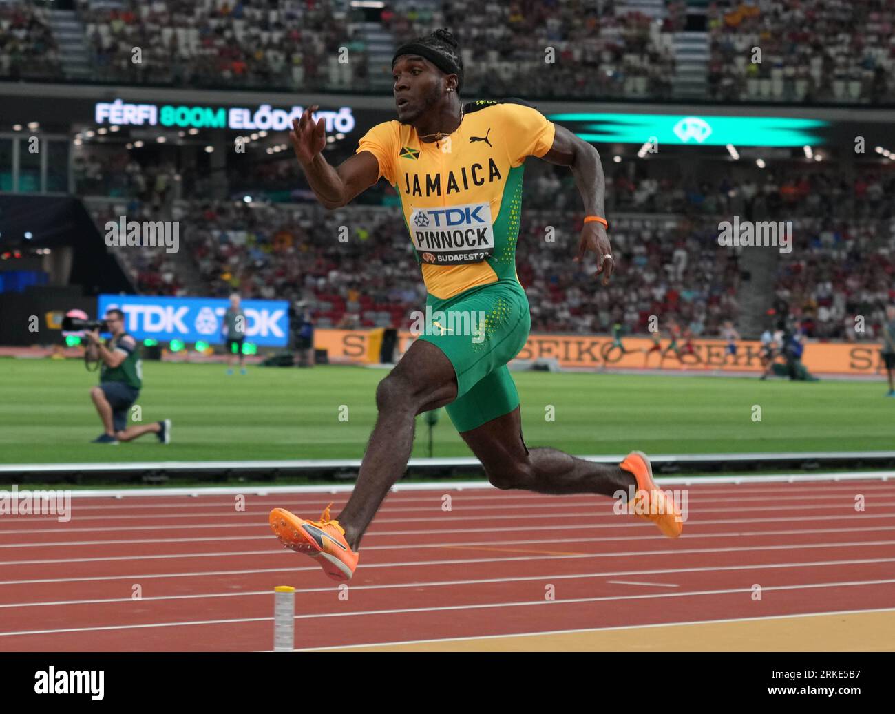 Wayne PINNOCK of JAM Final LONG JUMP MEN during the World Athletics ...