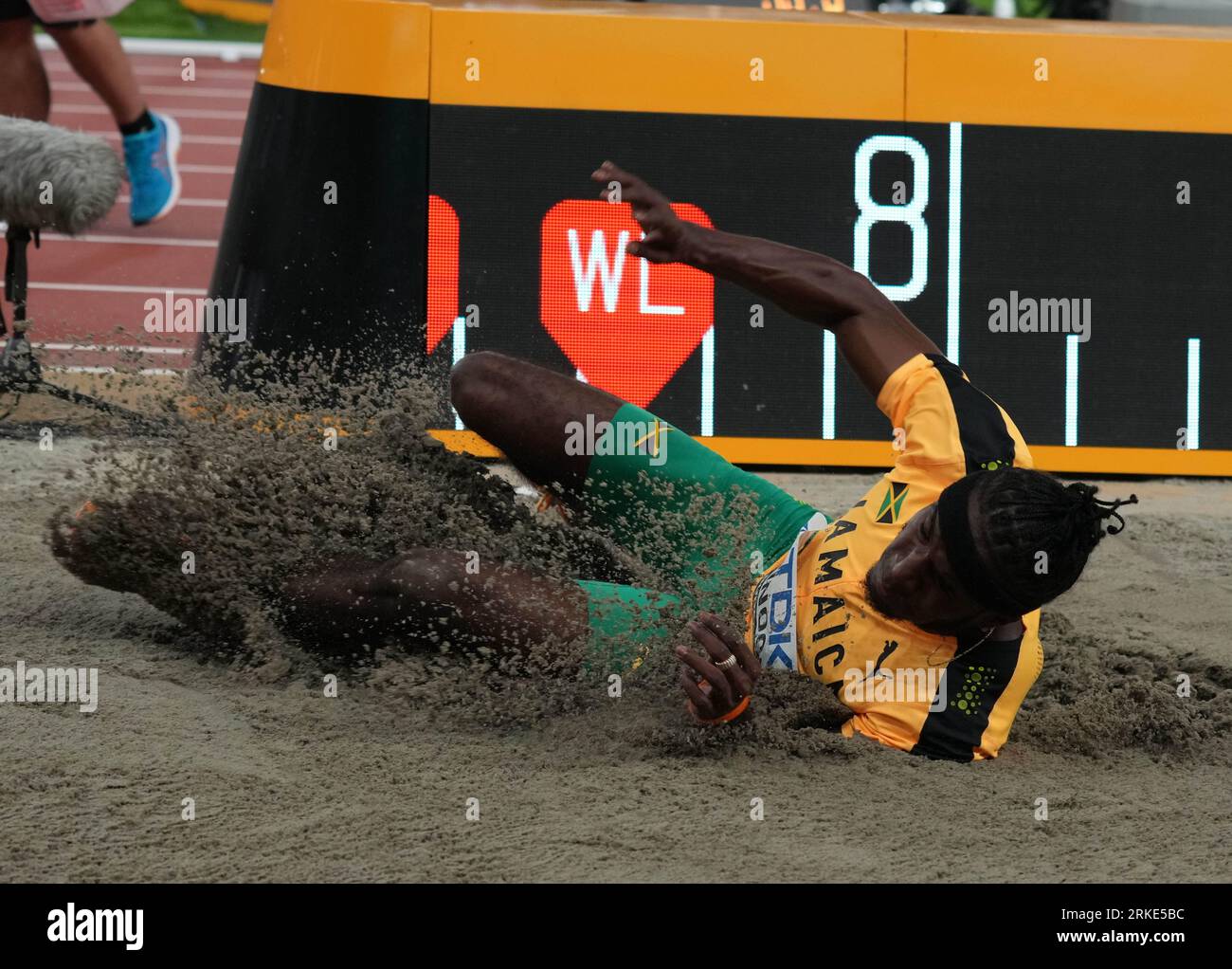 Wayne PINNOCK of JAM Final LONG JUMP MEN during the World Athletics ...