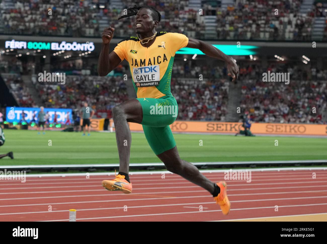 Tajay GAYLE of JAM Final LONG JUMP MEN during the World Athletics ...
