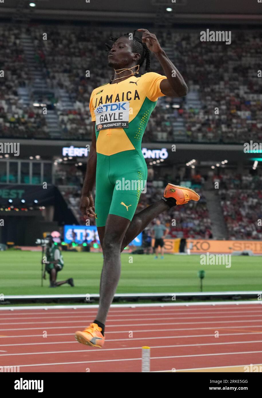 Tajay GAYLE of JAM Final LONG JUMP MEN during the World Athletics ...