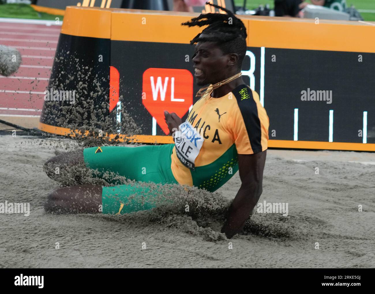 Tajay GAYLE of JAM Final LONG JUMP MEN during the World Athletics ...