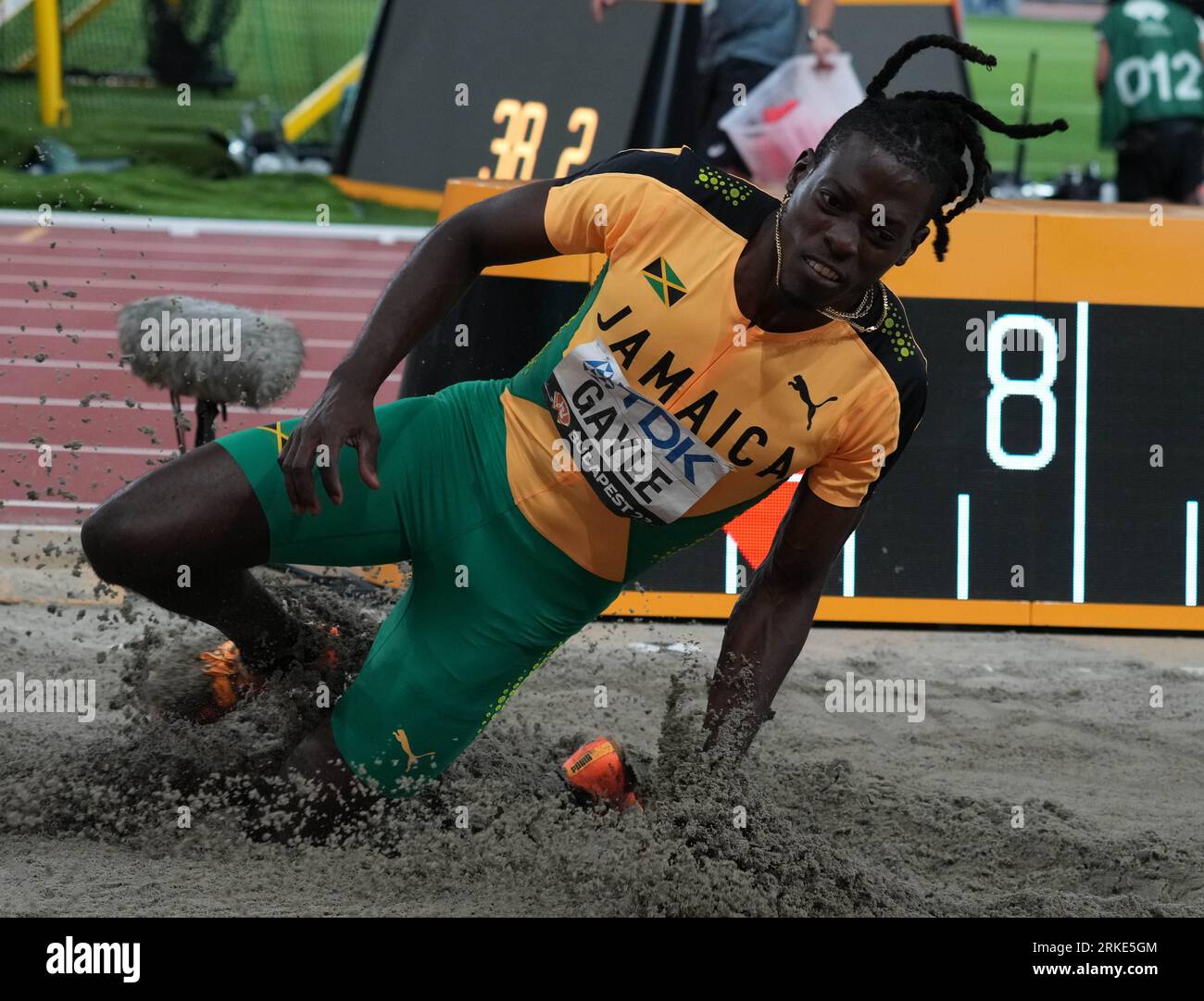 Tajay GAYLE of JAM Final LONG JUMP MEN during the World Athletics ...