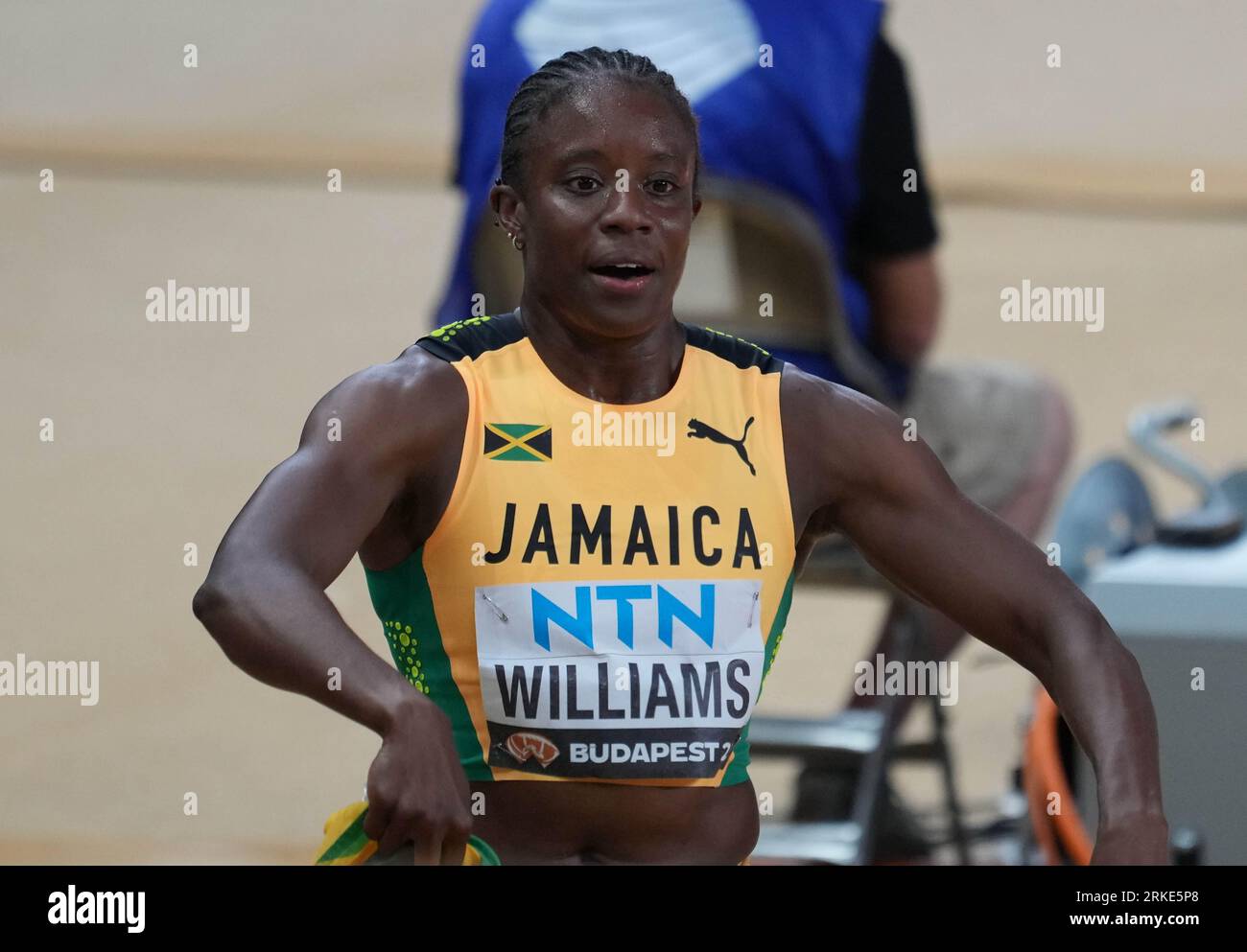 Danielle WILLIAMS of JAM Final 100 METRES HURDLES WOMEN during the ...