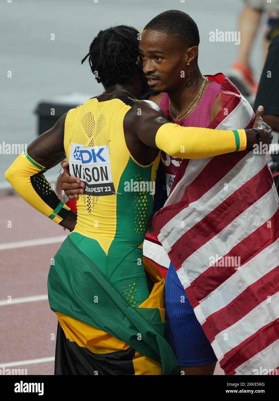 Quincy HALL of USA Final 400 METRES MEN during the World Athletics ...