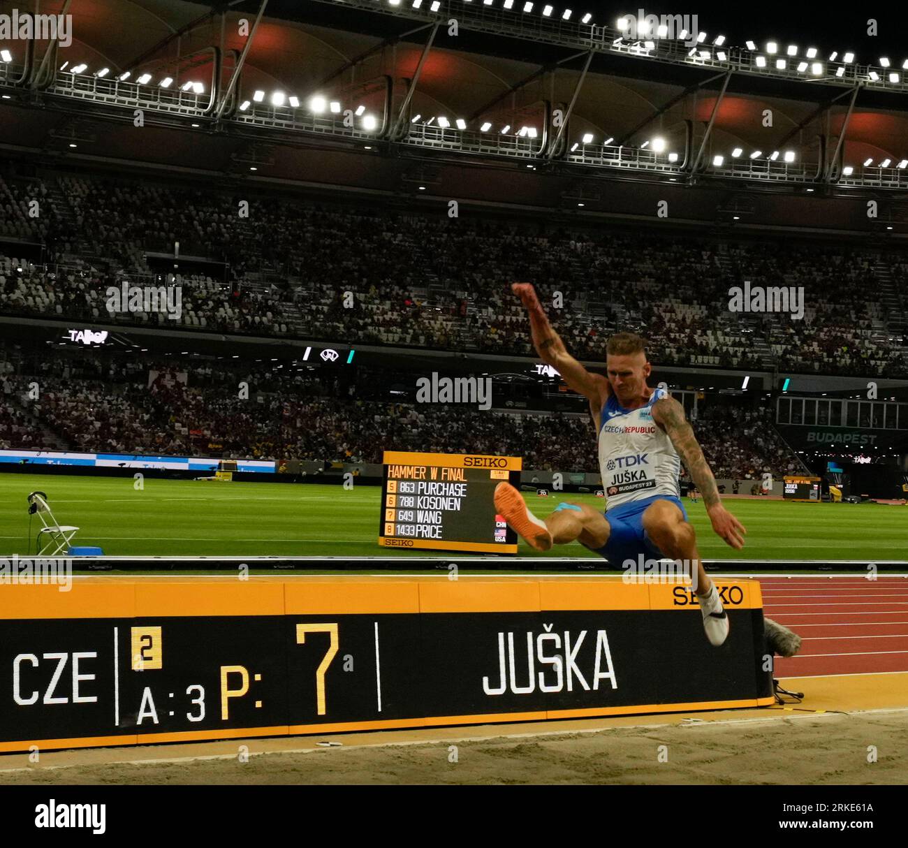 Radek juška budapest 2023 long jump hi-res stock photography and images ...