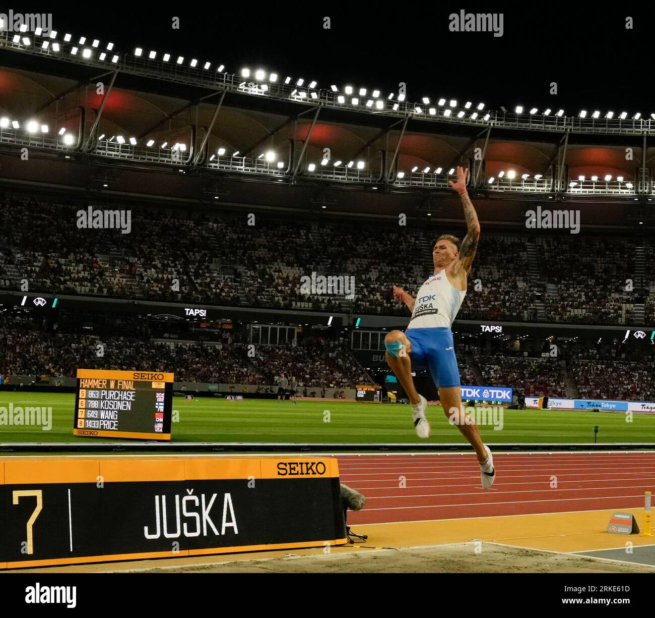 Radek juška budapest 2023 long jump hi-res stock photography and images ...