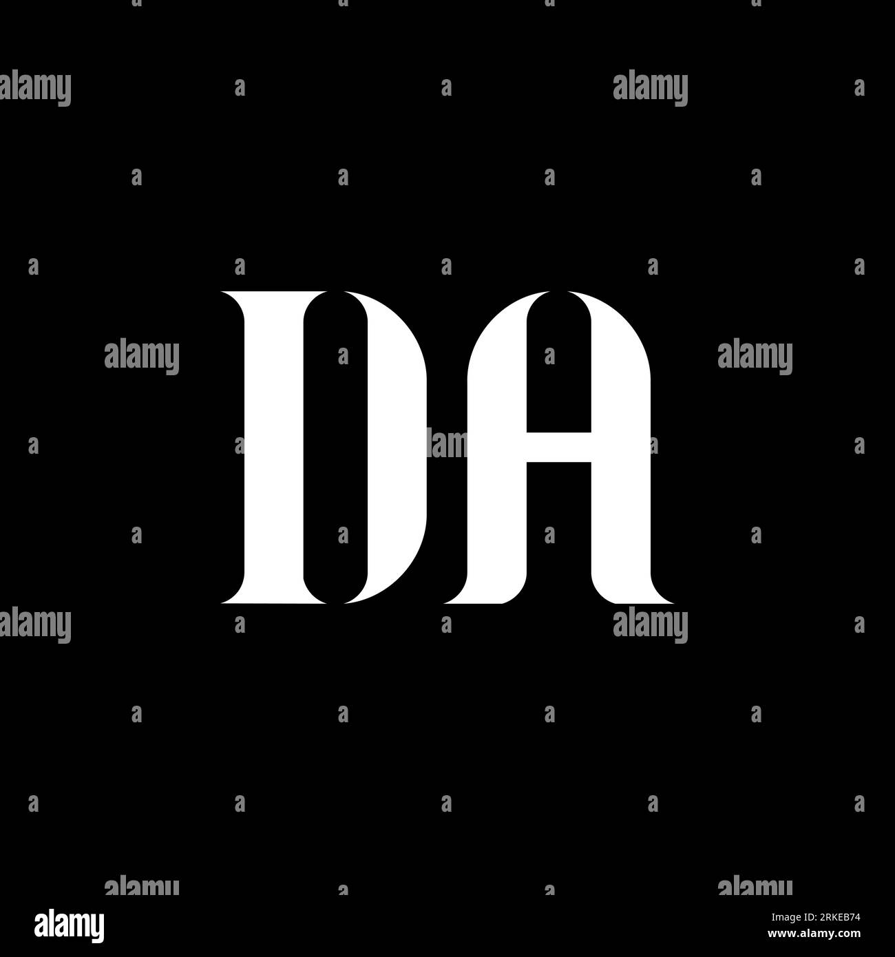 DA D A letter logo design. Initial letter DA uppercase monogram logo ... DA D A letter logo design. Initial letter DA uppercase monogram logo ...