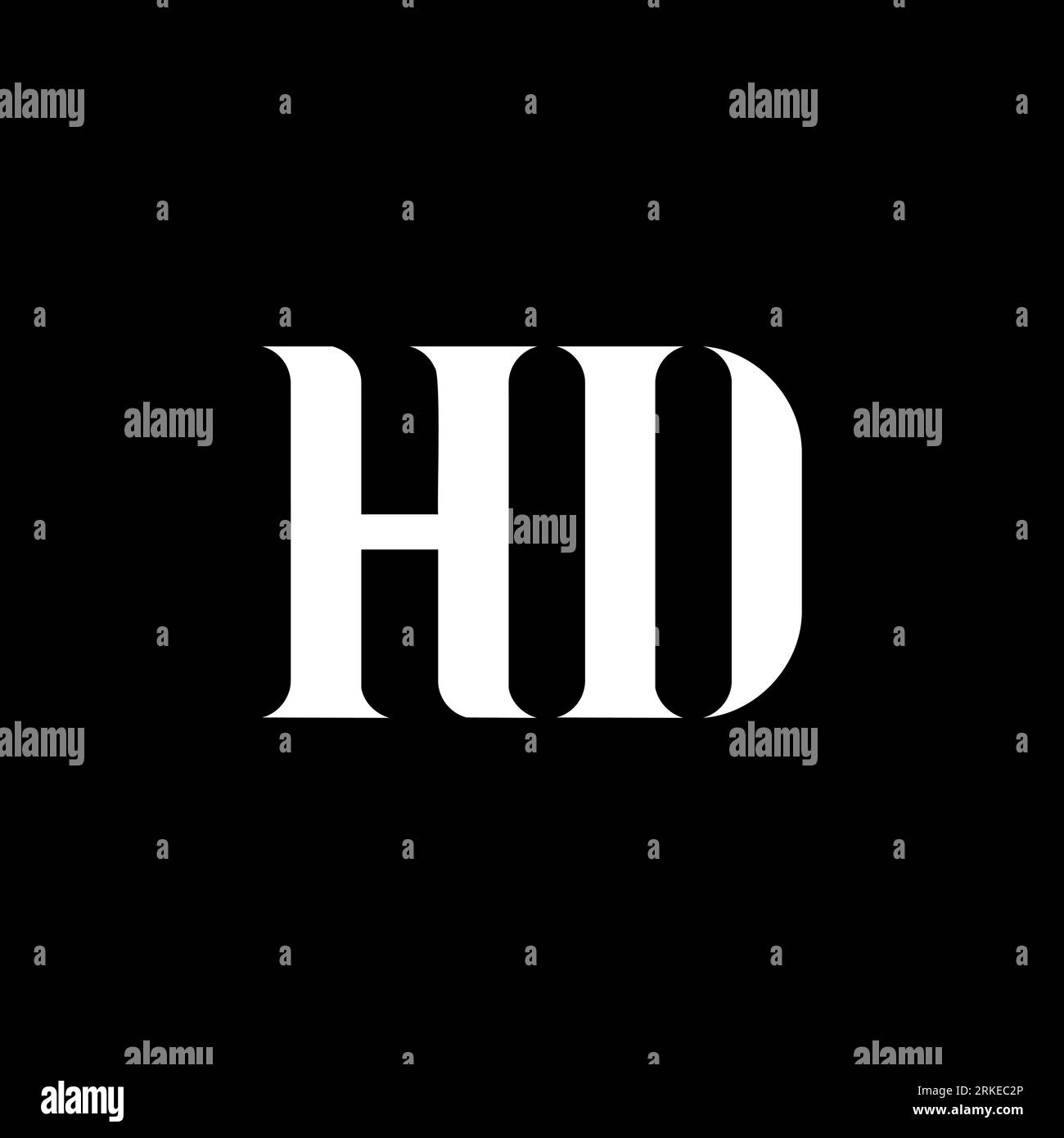 Hd logo Black and White Stock Photos & Images - Alamy