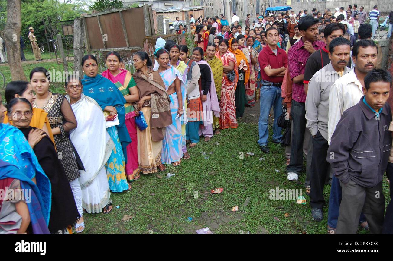 Phase of assam assembly election hi-res stock photography and images ...