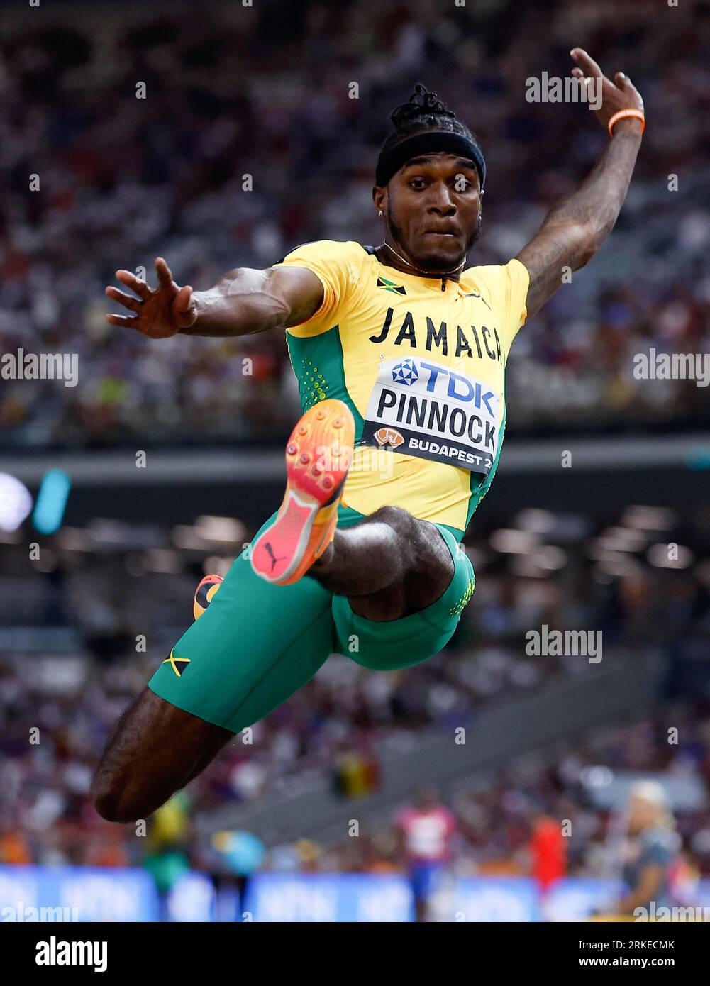 Wayne pinnock budapest 2023 long jump hi-res stock photography and images - Alamy