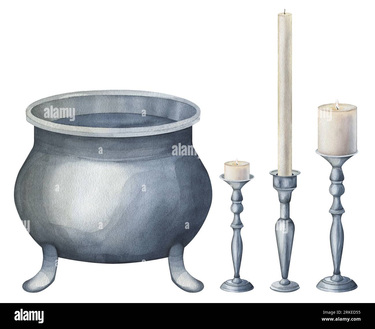 Witch cauldron painting hi-res stock photography and images - Alamy