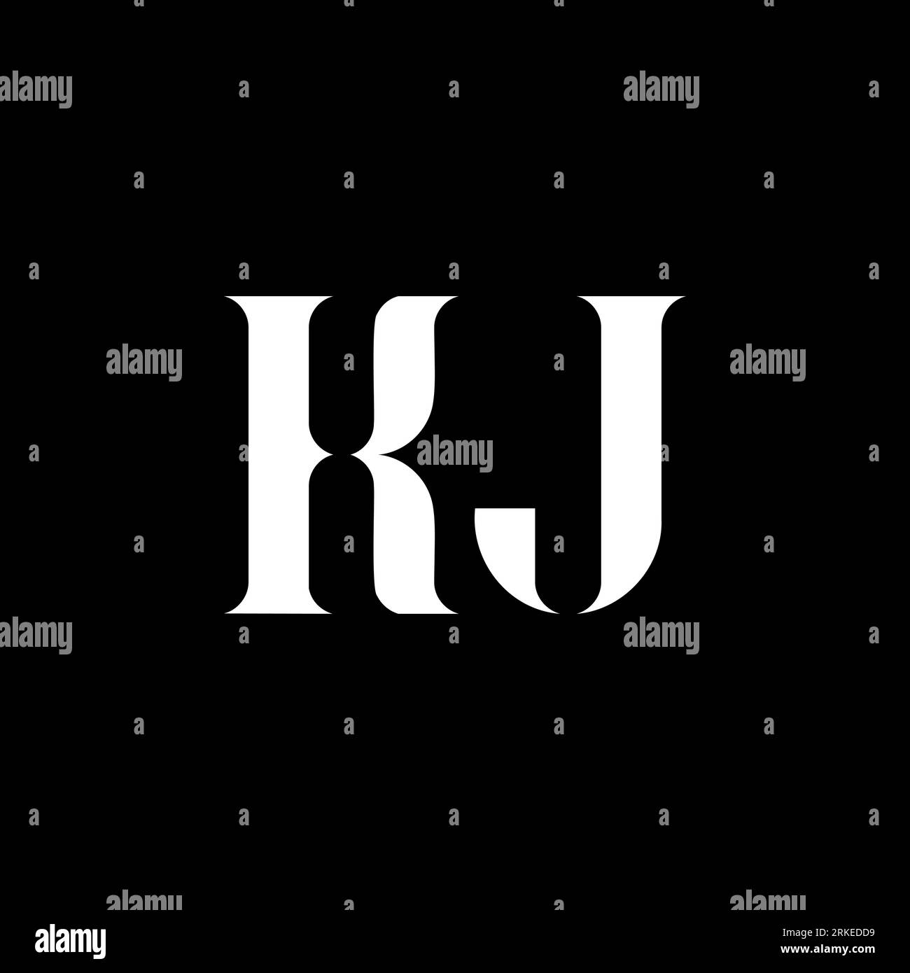 K j logo Stock Vector Images - Alamy