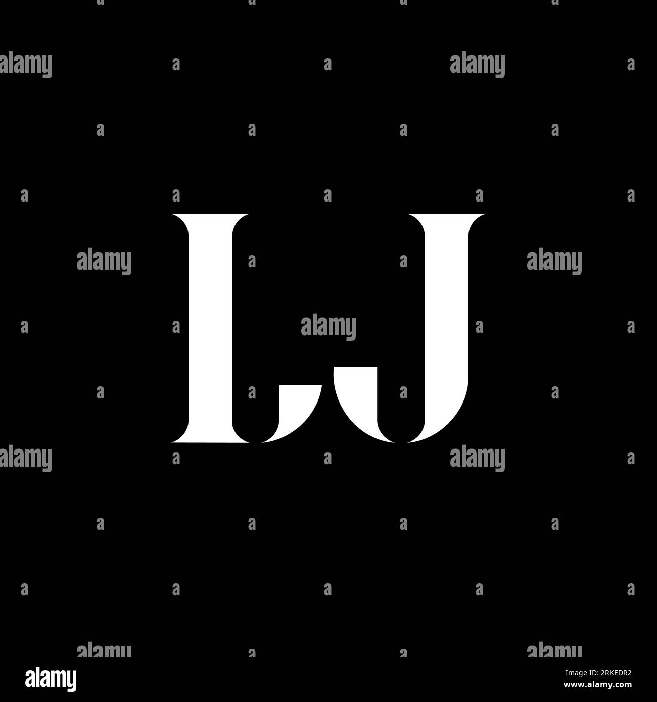 Letter lj hi-res stock photography and images - Alamy