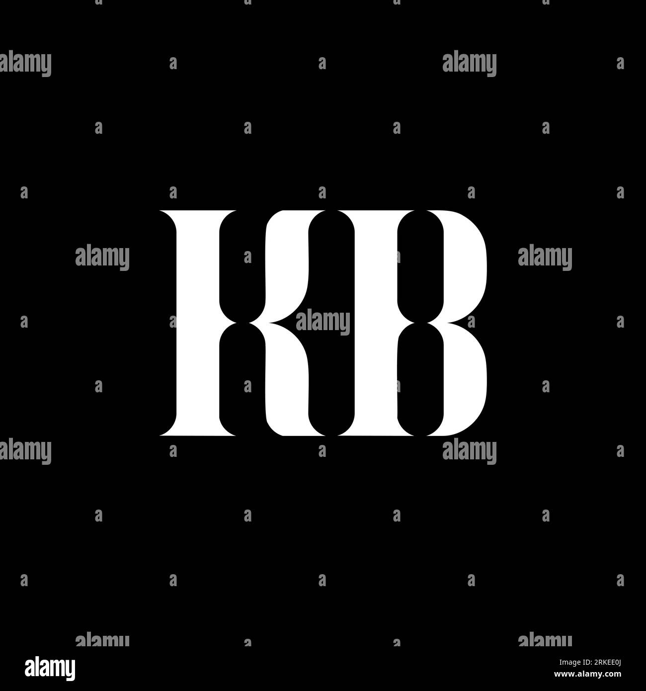 Letter kb Stock Vector Images - Alamy