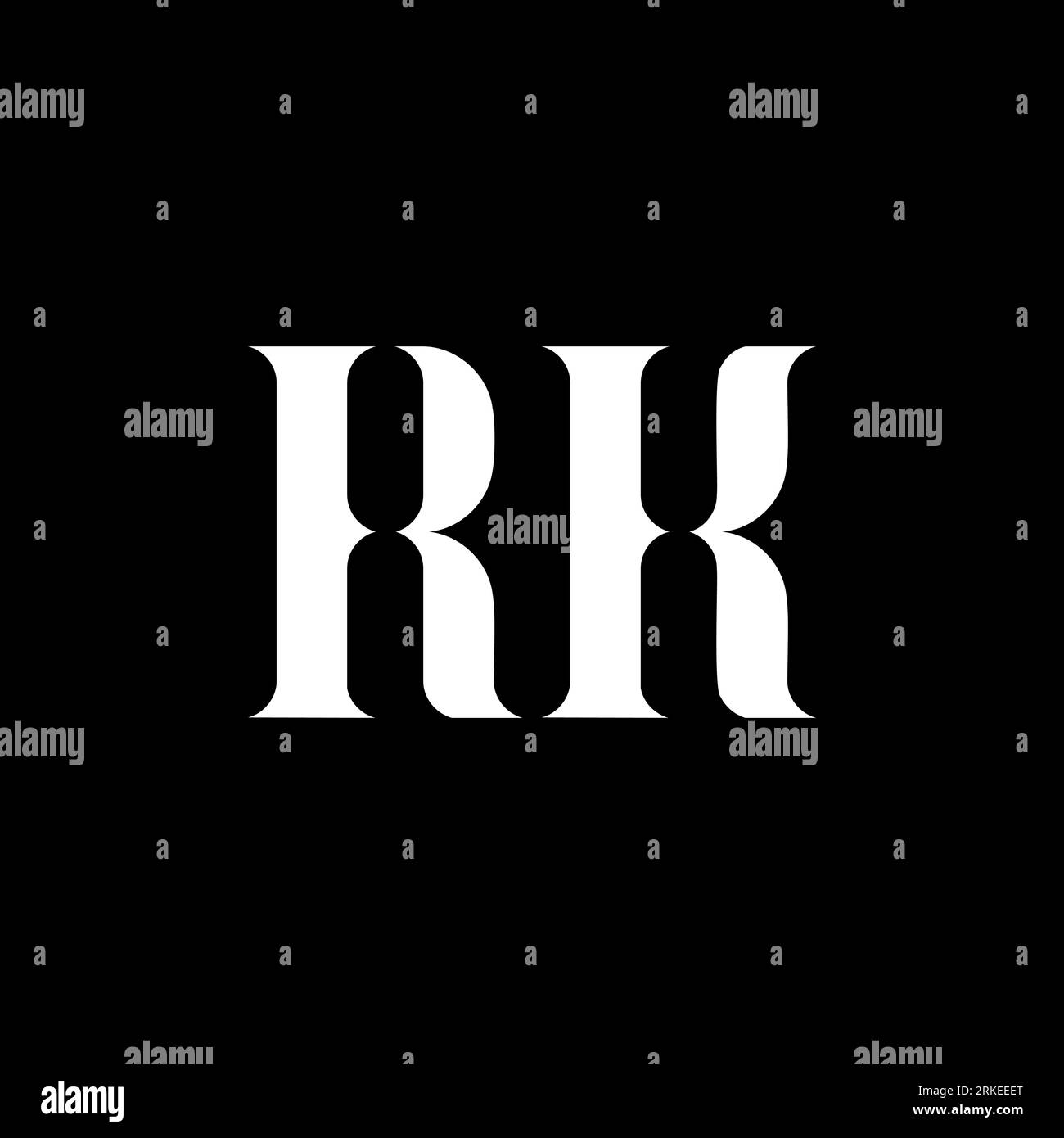 Rk logo Black and White Stock Photos & Images - Alamy