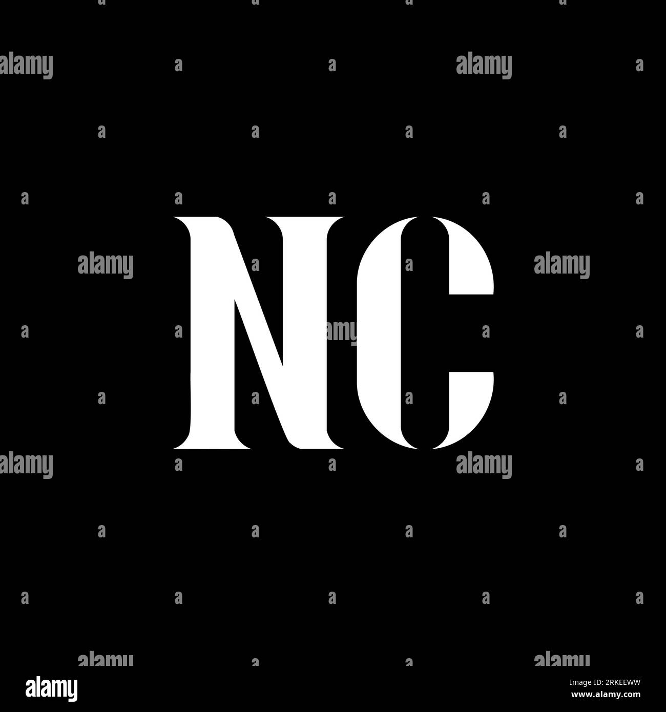 C c n logo Black and White Stock Photos & Images - Alamy