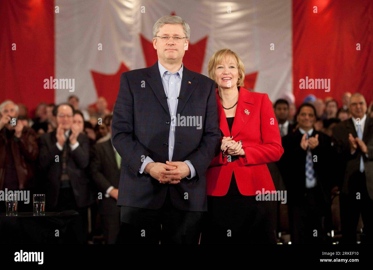 Stephen harper wife laureen hi-res stock photography and images - Alamy