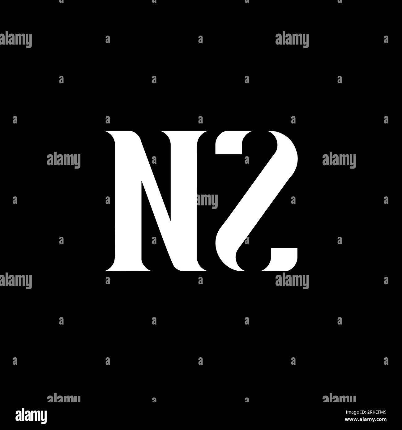 NZ N Z letter logo design. Initial letter NZ uppercase monogram logo ... NZ N Z letter logo design. Initial letter NZ uppercase monogram logo ...